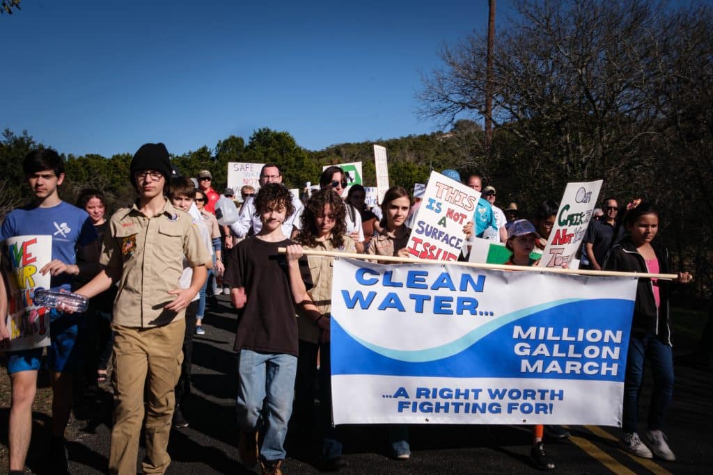 Water at Risk: 'Million Gallon March' Decries Lennar's Guajolote Ranch ...